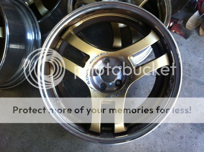 FS (USA,CA): - SOLD: Super Advan Racing V2 Gold 5x100 18x8.5 +45 | IW ...