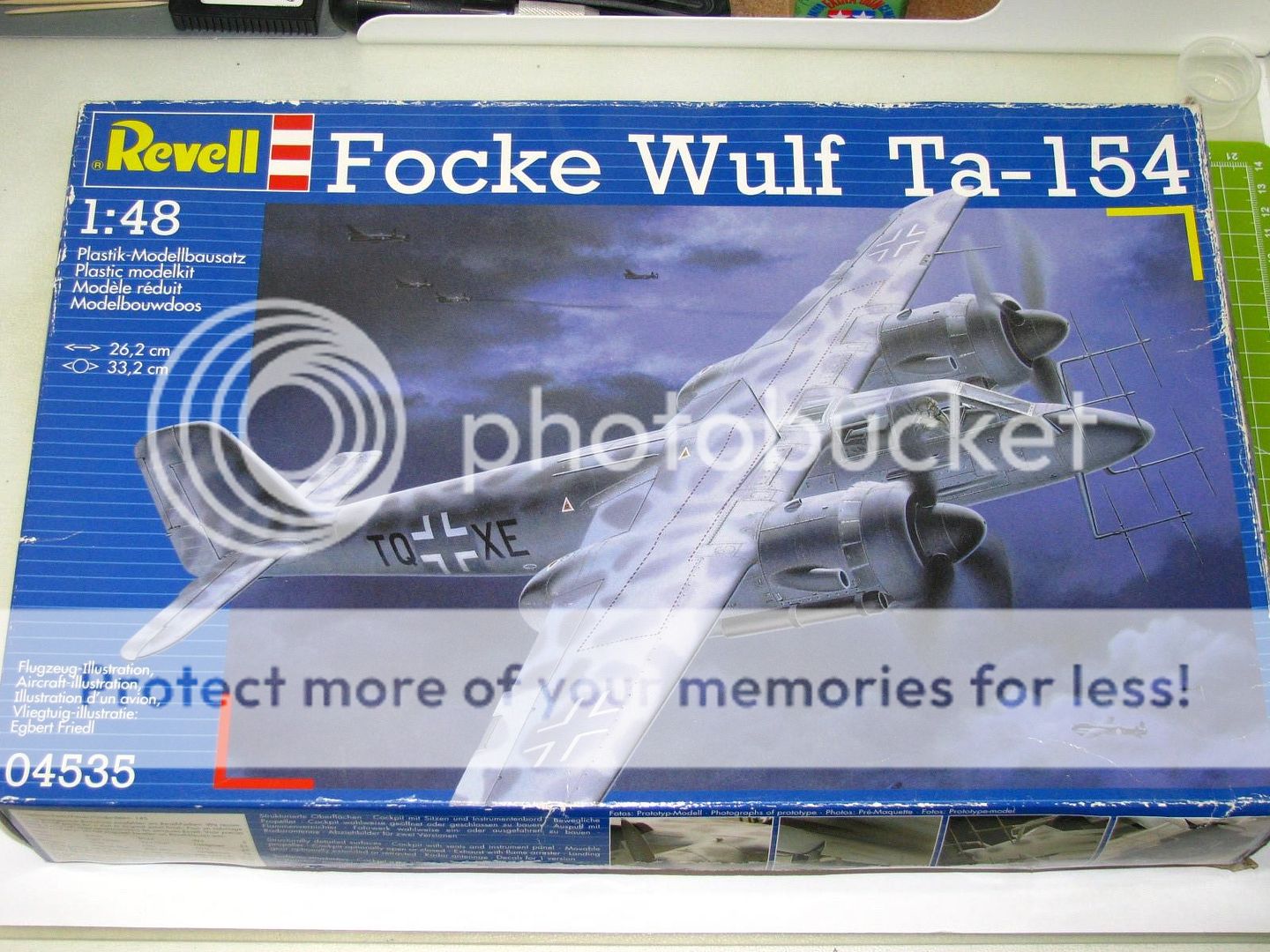 1/48 Revell Focke Wulf Ta-154 - International Scale Modeller
